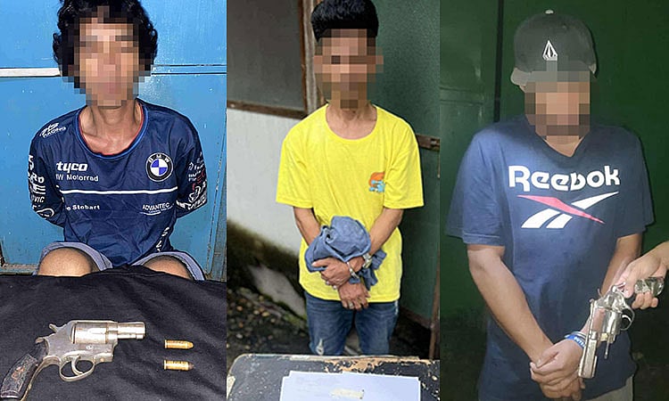 3 armed men nabbed in Cebu City