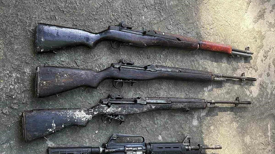 High-powered guns recovered in Zamboanga City island