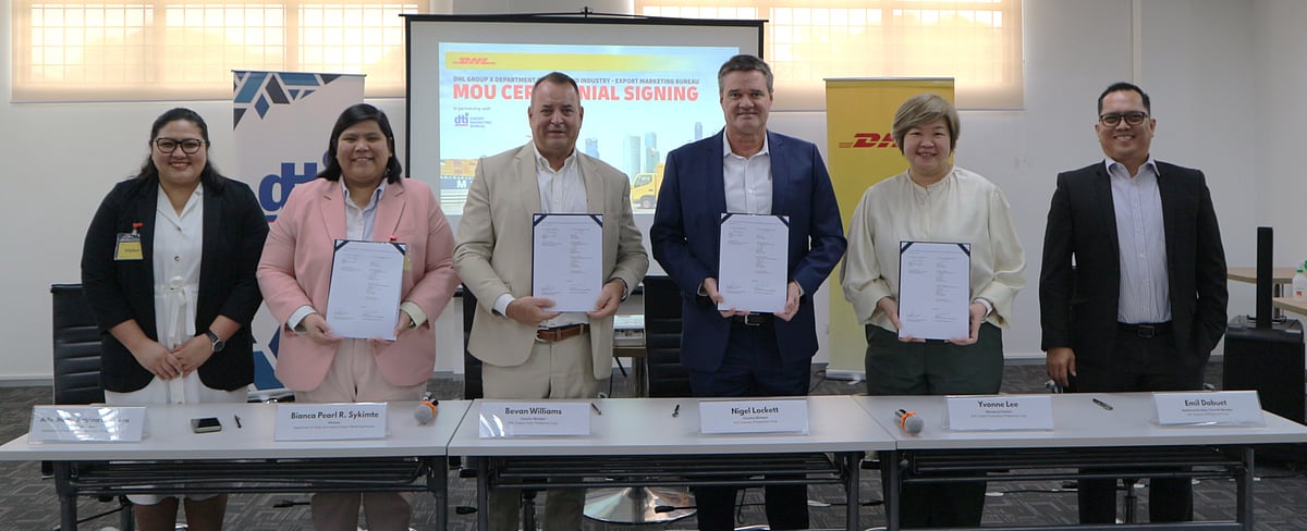 DTI, DHL seal deal to boost export support to MSMEs