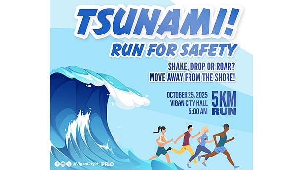 Vigan City to mark World Tsunami Awareness Day with fun run