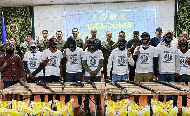 9 local terrorists surrender in Maguindanao del Norte