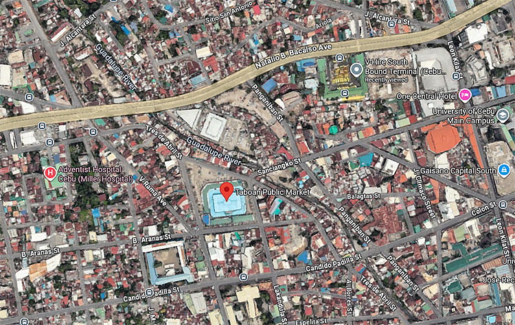 V-Hire terminal relocated near Taboan Market for Sinulog