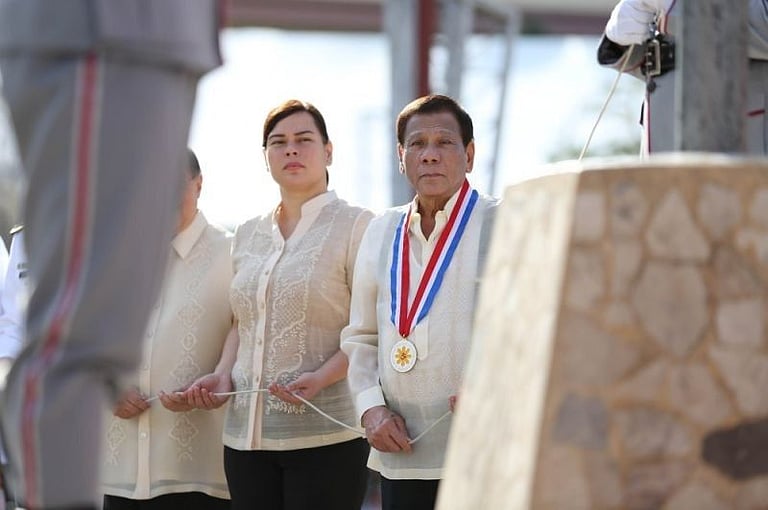 Sara Duterte greets father on his 80th birthday