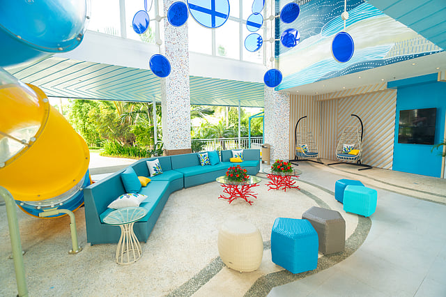 Solea Seaview Resort, Glass Tent open doors on Moon Festival