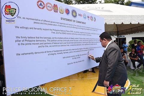 Comelec’s Castillano, other government agencies sign pledge of ...