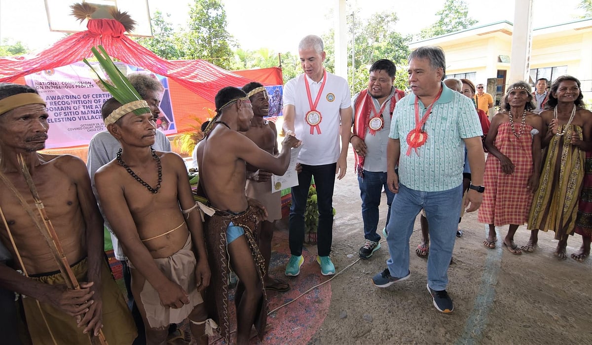Cadiz Ata indigenous community receives Certificate of Recognition of ...