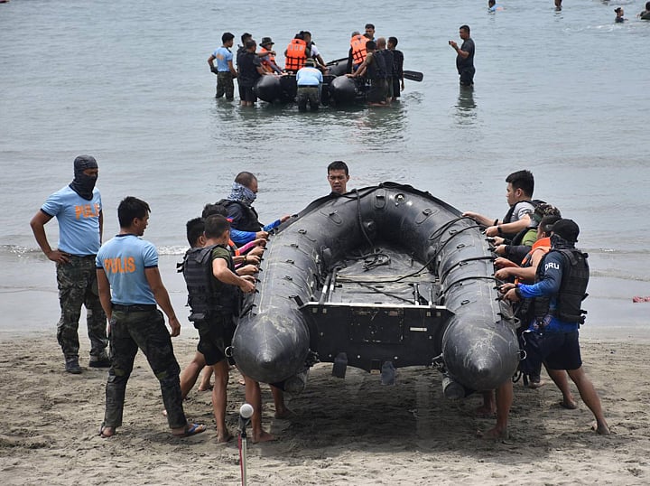 Westmincom holds 2-day water search, rescue training