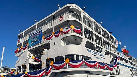 Roble Shipping’s largest passenger vessel to ply Cebu-Hilongos