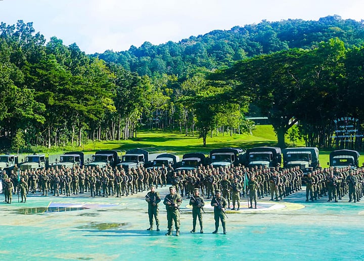 1ID deploys Provisional Battalion to secure BSKE 2023