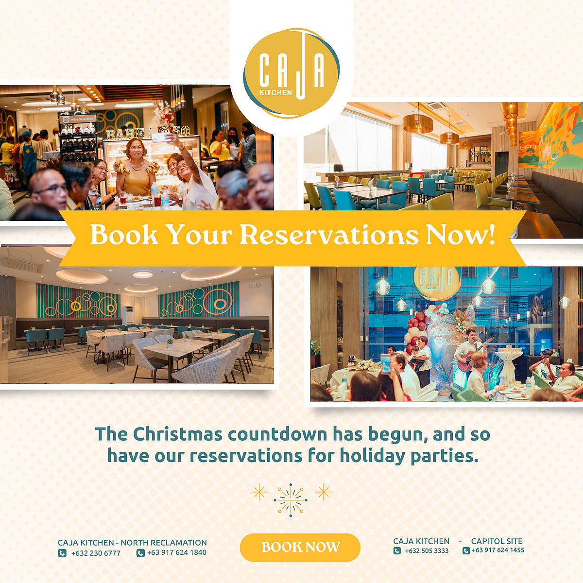 Experience the magic of the season at Bayfront Hotel’s Caja Kitchen Cebu