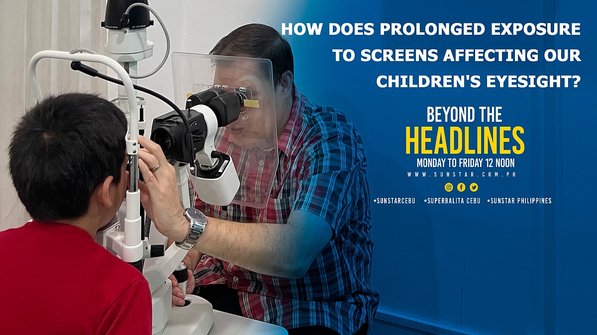 How is prolonged exposure to screens affect our children's eyesight