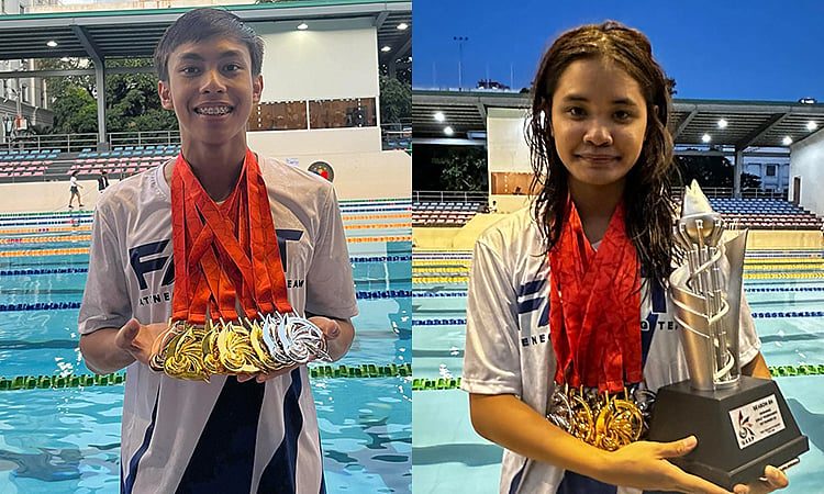 Davao City Swimmers Shine in UAAP Season 86: Ivo Nikolai Enot and Lora ...
