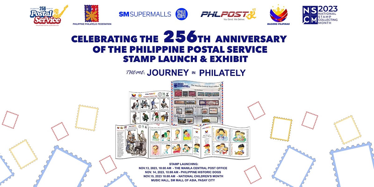 PHLPost launches 256th-anniversary stamps