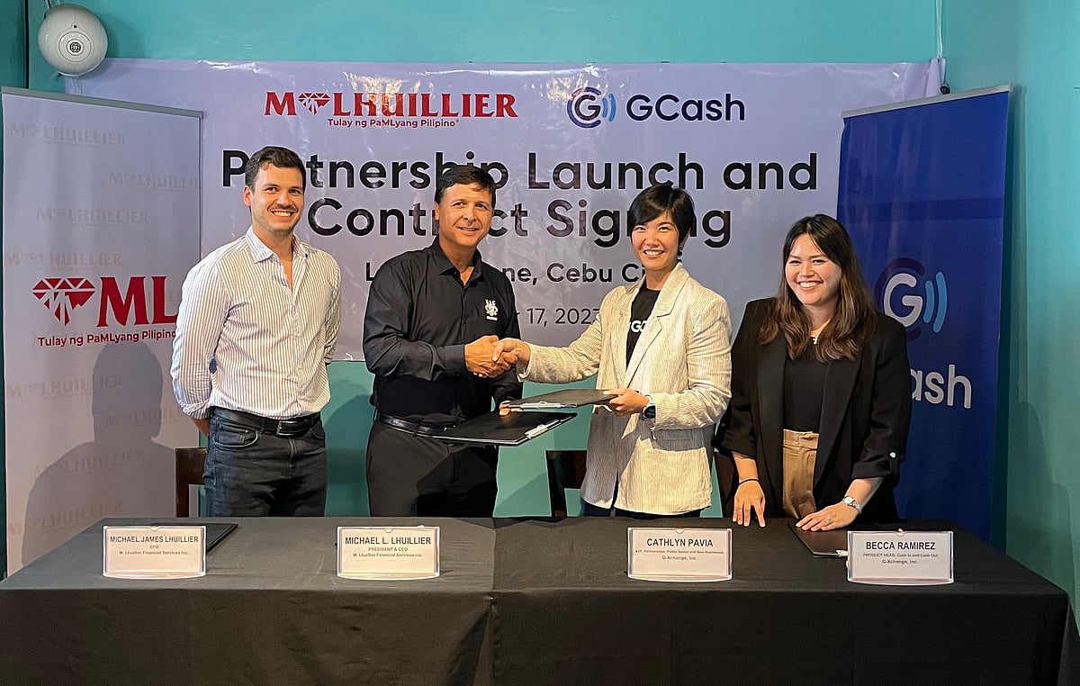 GCash, M Lhuillier milagda og kasabotan alang sa Cico