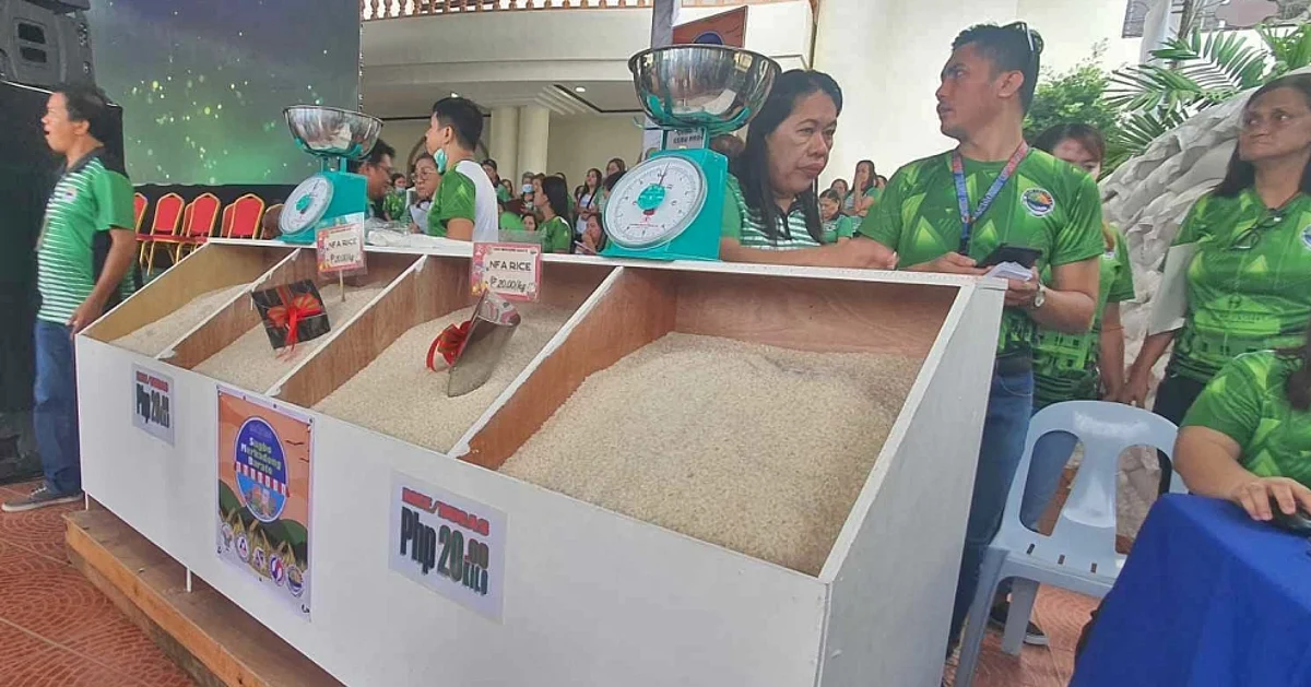 Tag P20 kilo nga bugas mapalit na sa Talisay Tag P20 kilo nga bugas mapalit na sa Talisay