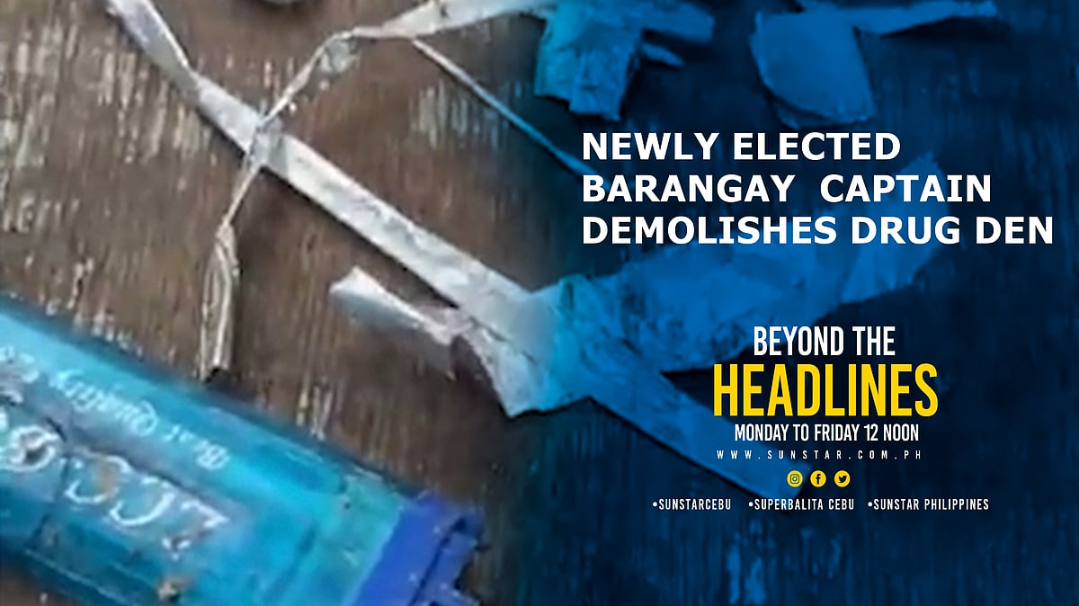 Newly Elected Barangay Captain Takes Bold Action: Demolishes Drug Den
