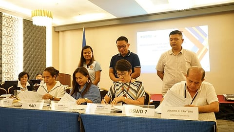 DSWD 7, Rafi nagtambayayong