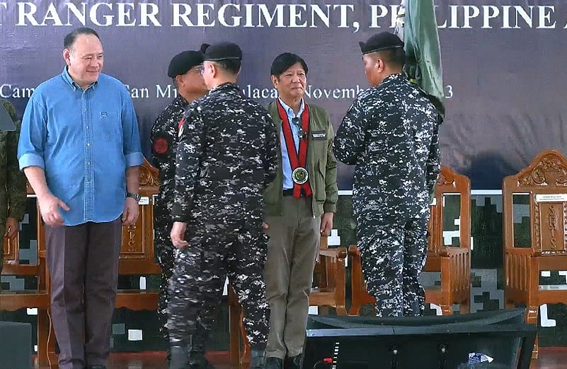 Marcos Urges Scout Ranger Capability Enhancement for Peaceful ...
