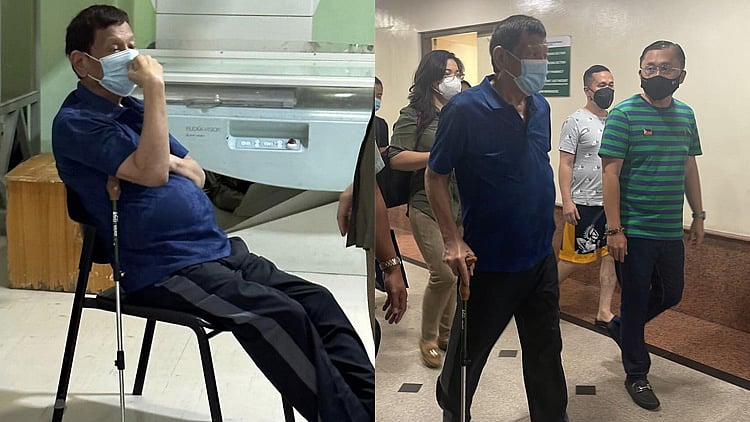 FPRRD's Safety Ensured as Former President Rodrigo Duterte Slips on ...