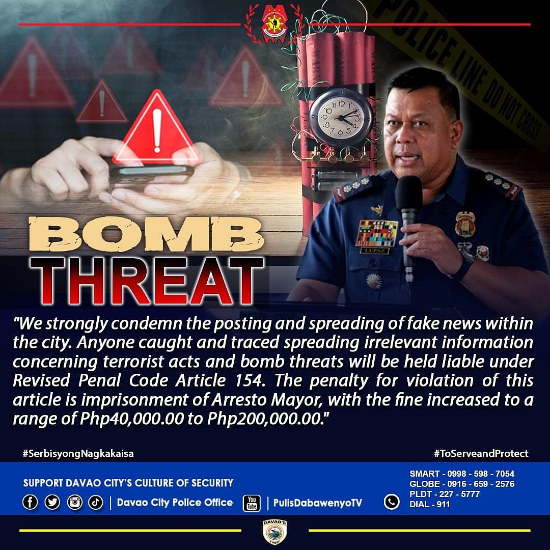 DCPO cautions against false terror information