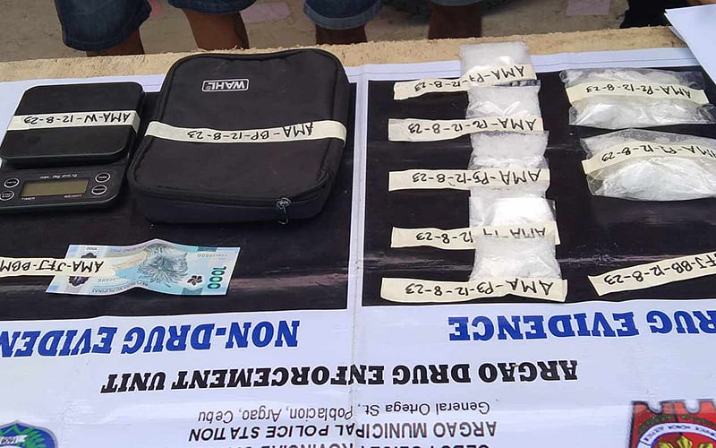 Over P2 million shabu seized in Argao drug bust