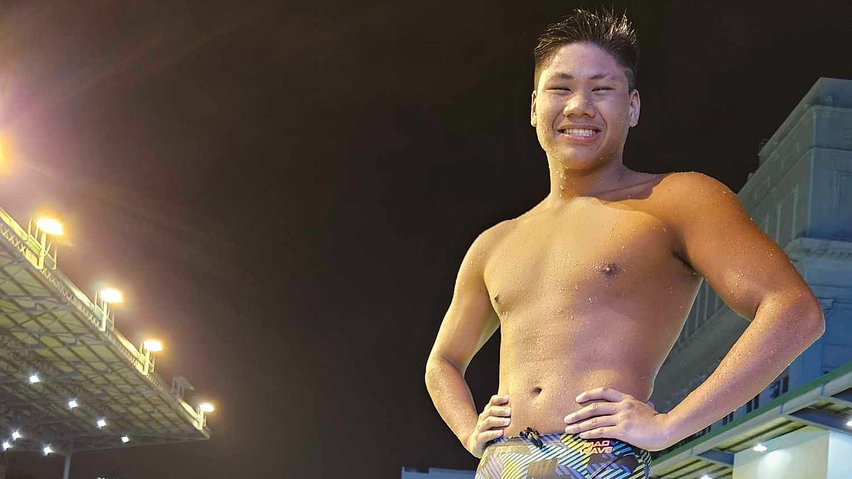 Paolo Miguel Labanon swims to 5th Batang Pinoy gold for Davao City