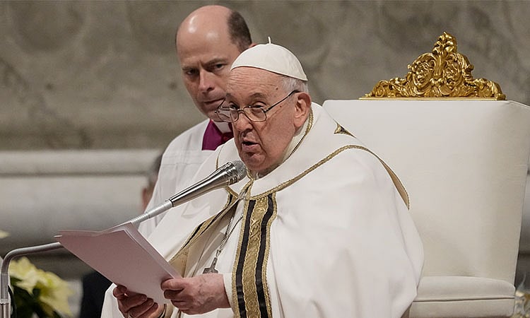 Mensahe ni Pope Francis: Atong kasingkasing naa sa Bethlehem