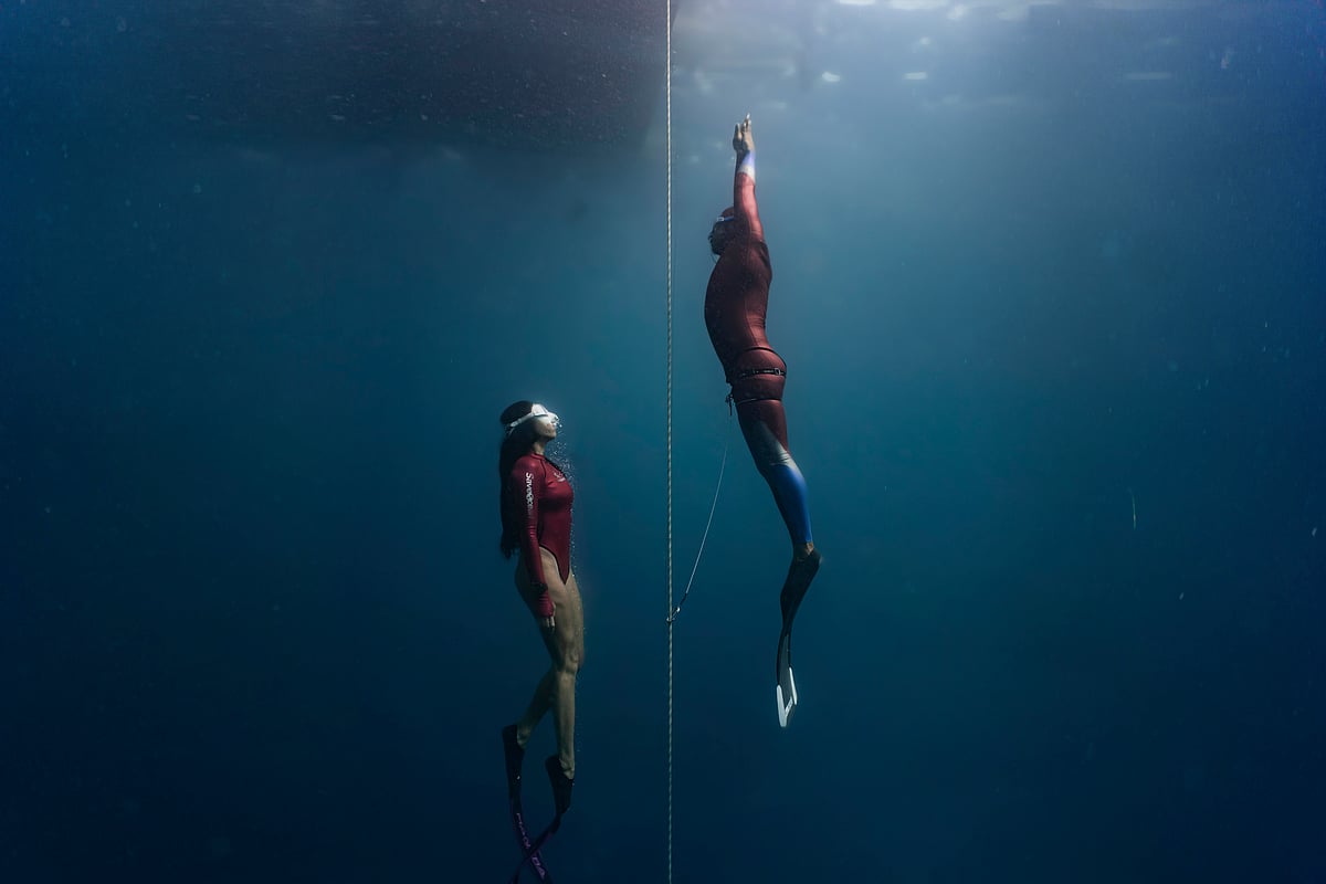 Dive into the art of freediving