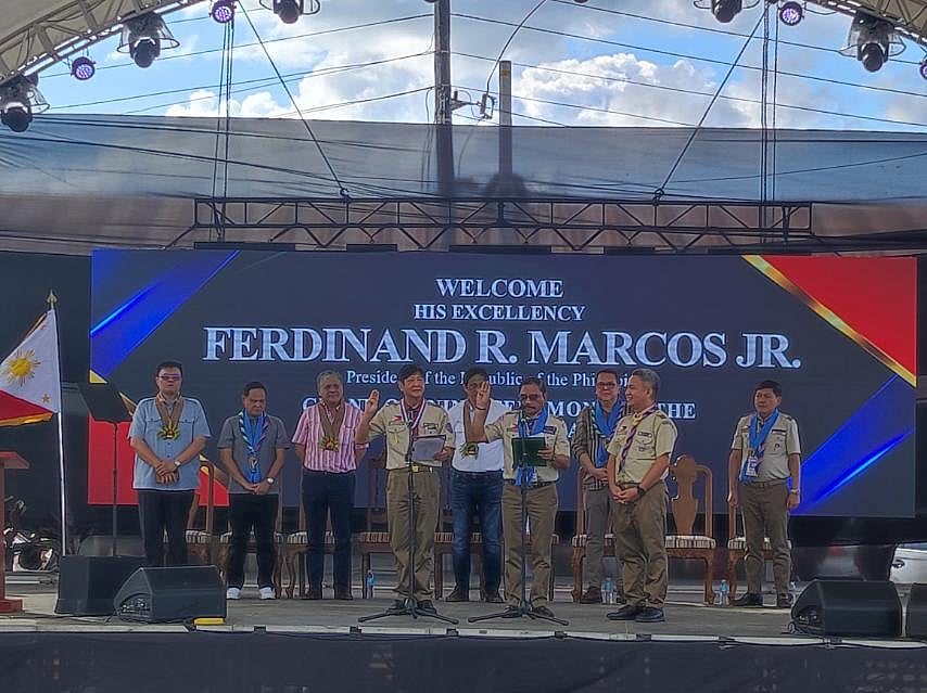 Marcos Inaugurates 18th National Scout Jamboree in Iloilo | Boy Scouts ...