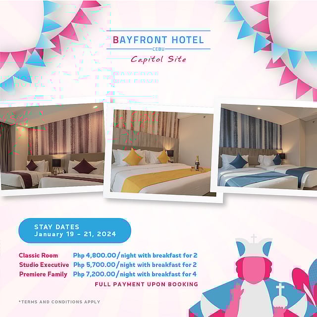 Unlock your Sinulog 2024 experience with Bayfront Hotel Cebu
