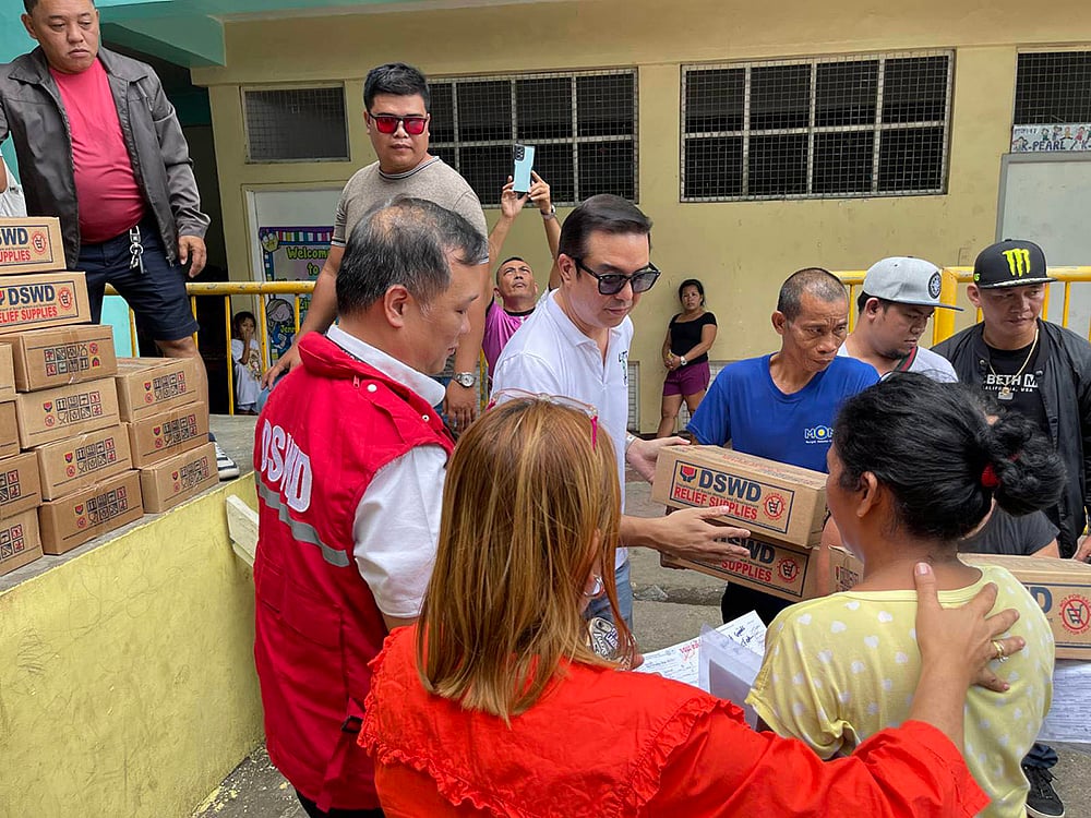 Basak Pardo fire victims receive family food packs, legal aid