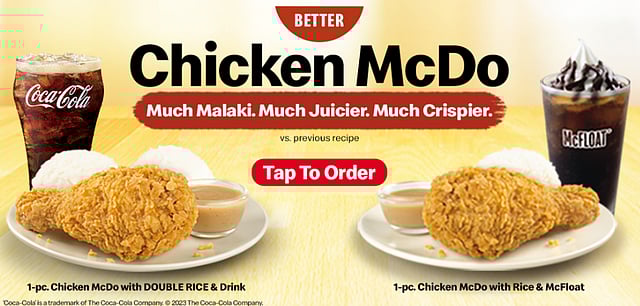 McDonald’s Chicken McDo: Much Malaki, Much Juicier, Much Crispier ...