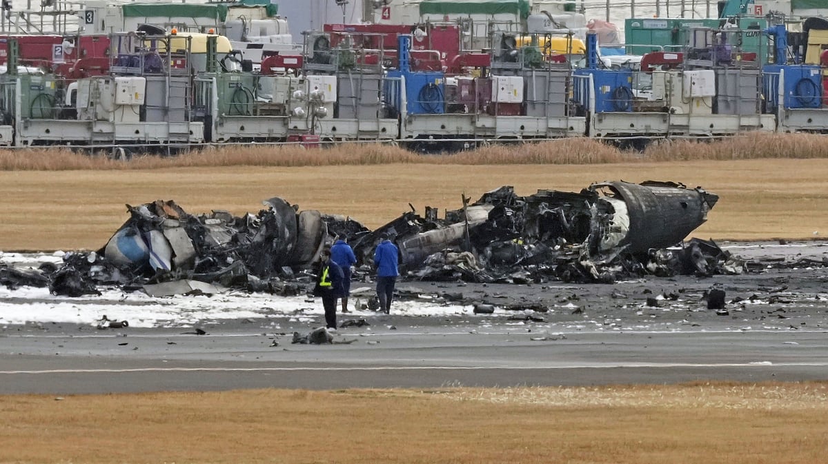 JAL A350 ground collision is first hull loss by damage and fire of an ...