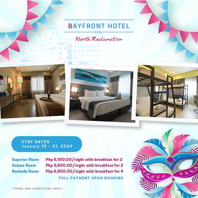 Unlock your Sinulog 2024 experience with Bayfront Hotel Cebu