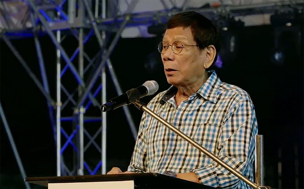 Rodrigo Duterte tags Bongbong Marcos as ‘bangag,’ ‘drug addict’