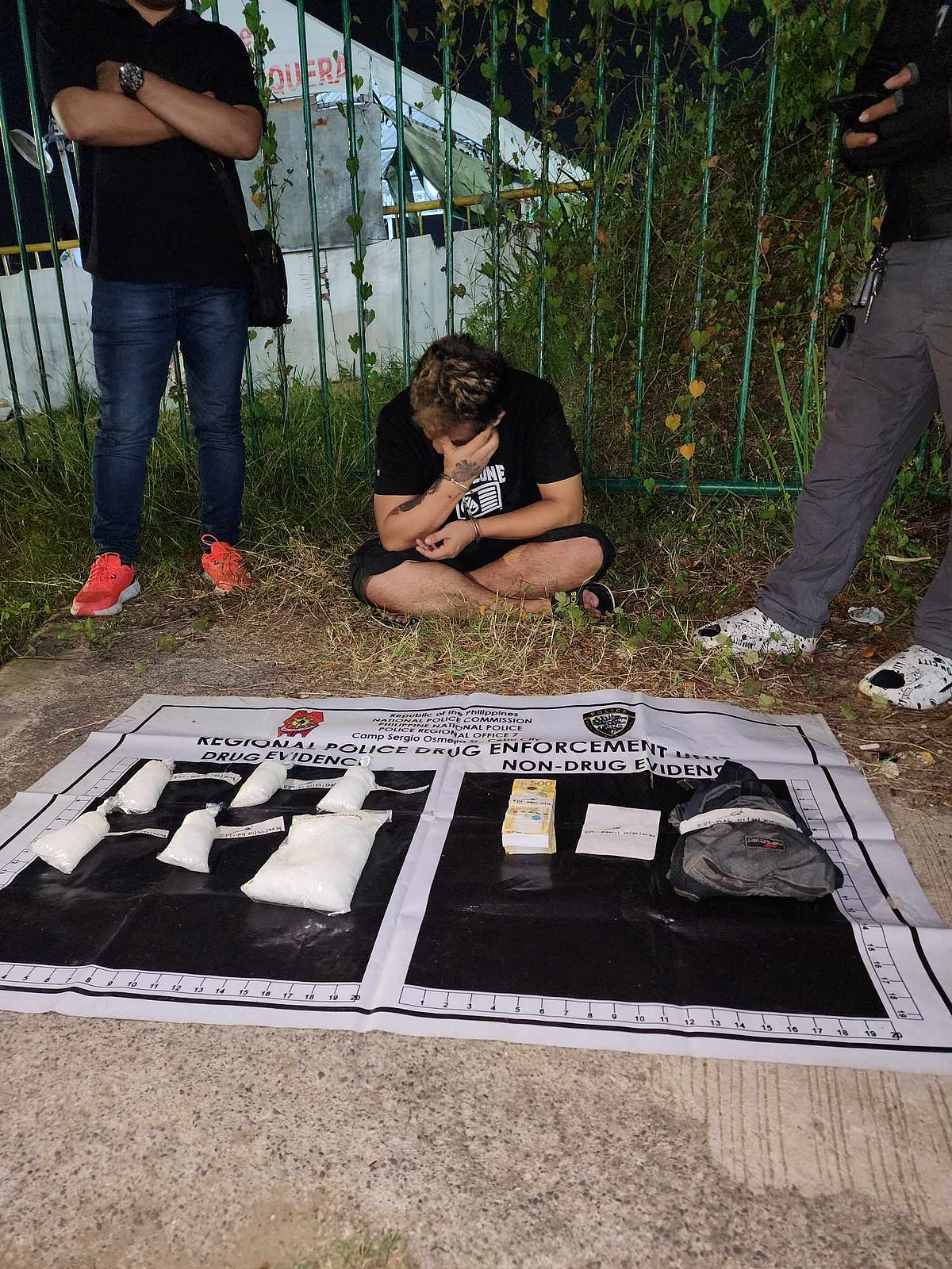 Drug suspect yields 1 kilo of shabu in Cebu City buy-bust