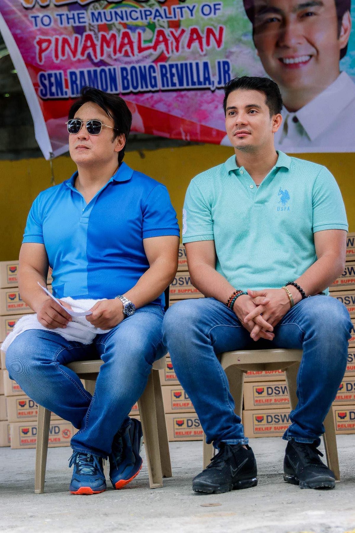 Ejay Falcon is excited to work with Sen. Bong Revilla