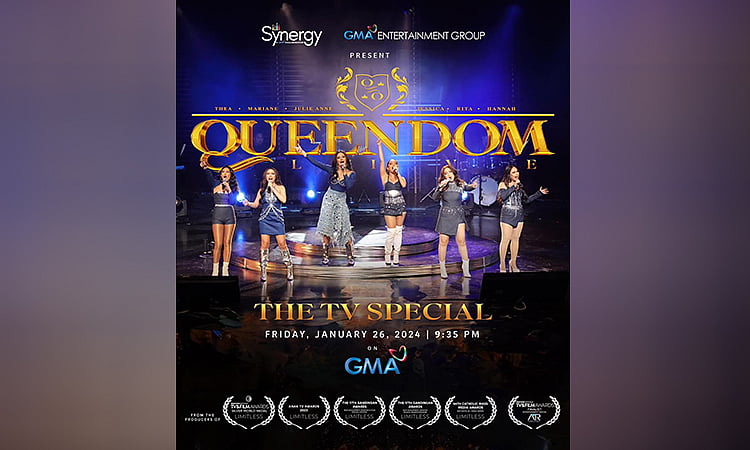 Queendom Live: The TV Special airs on GMA Network on January 26