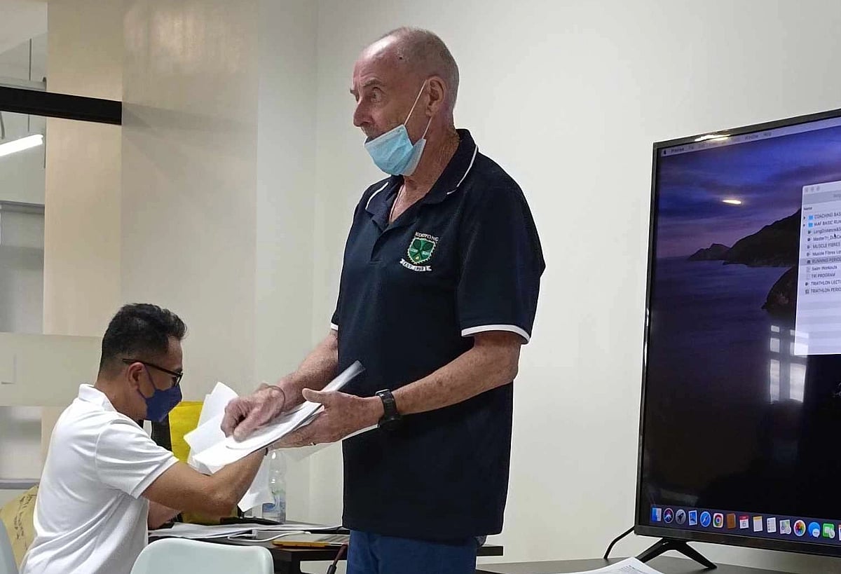 Aussie Olympian Tony Benson inspires attendees at Tri Right Mindanao ...