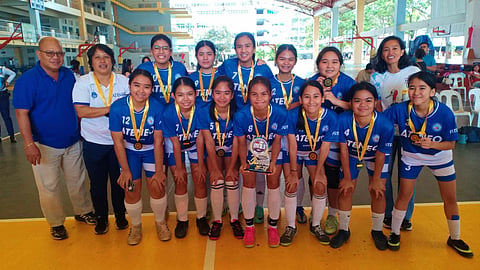 AdDU wins Dacs 2024 Sportsfest secondary girls futsal gold medal