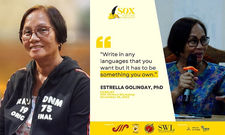 Estrella Golingay’s reflections on writing