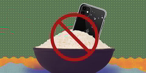 Skip the rice: Apple’s new guidelines for wet phones