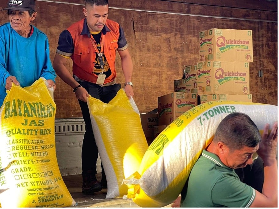 Apex Mining helps 1.5K families affected by landslides, flooding in ...