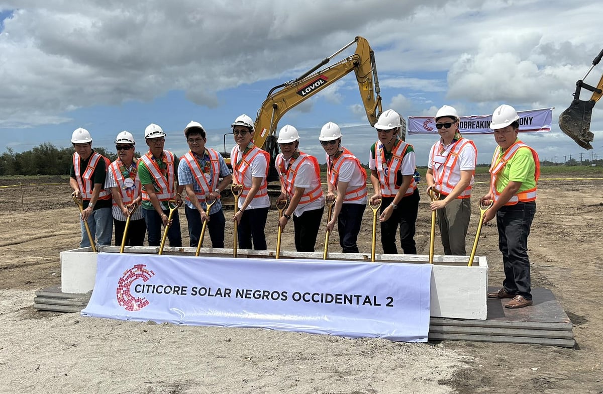 69MW Solar Plant Breaks Ground in Silay City | Citicore Renewable ...