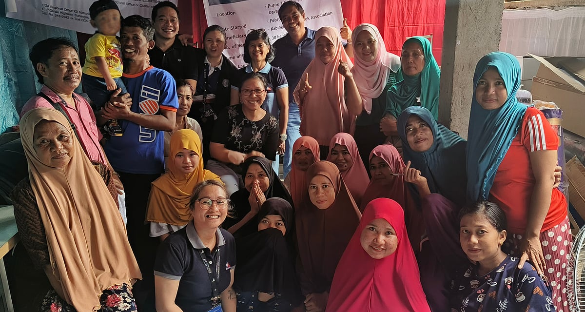 Weaving pride of Sama tribe