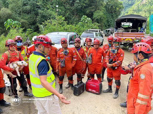 Davao USAR continues to assist in Masara search and rescue ops