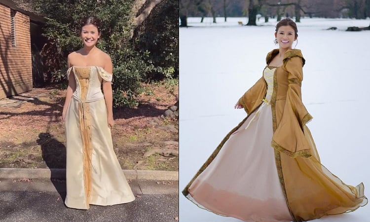 Vlogger Jen Barangan Channels Taylor Swift's Fearless Era in Stunning ...