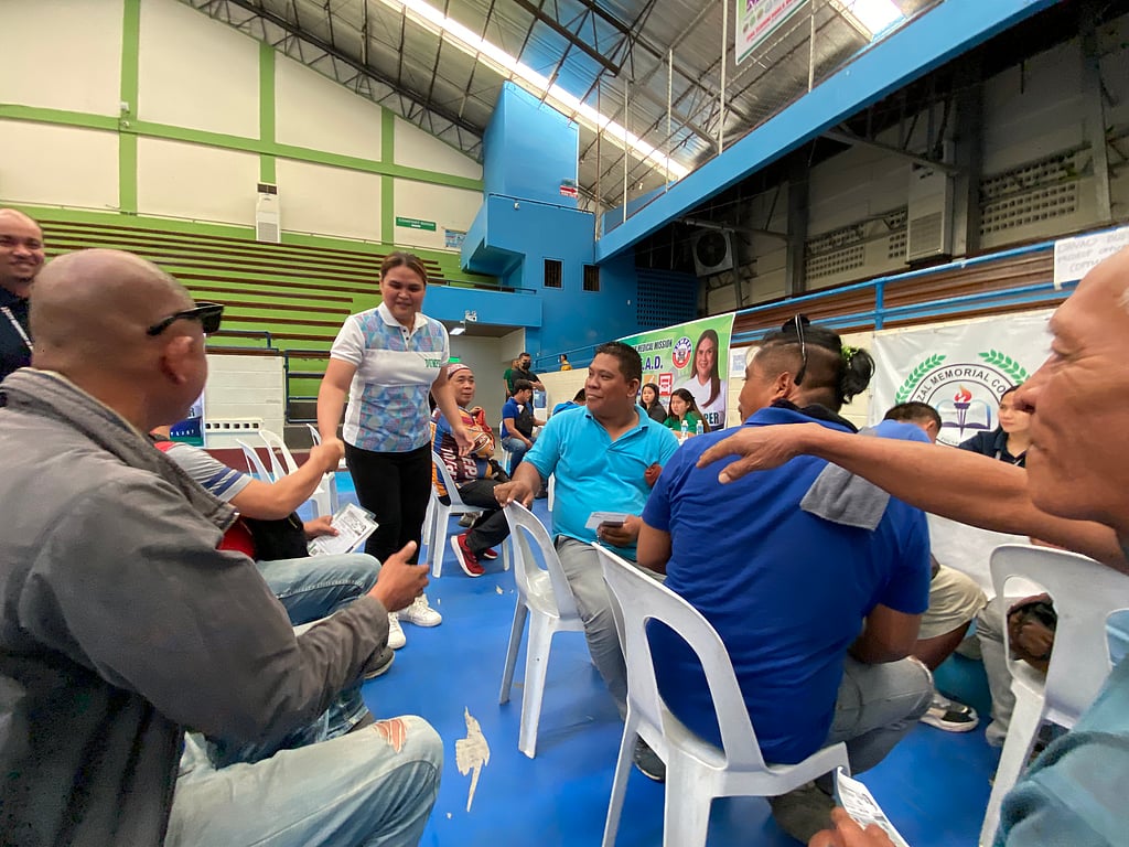 Mga drayber sa PUJ ug PUV nakahimulos sa medical mission sa Dumper-PTDA