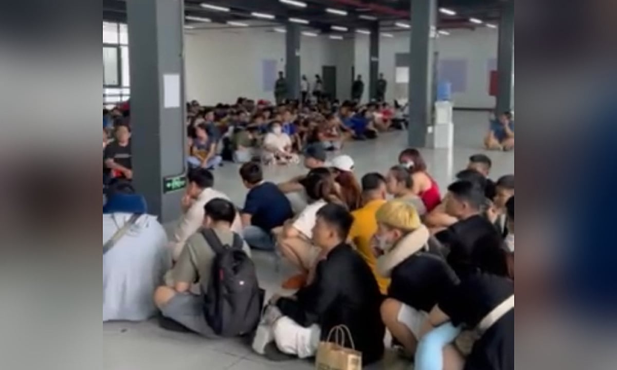 900 Alleged Human Trafficking Victims Rescued In Illegal Pogo Hub In Tarlac