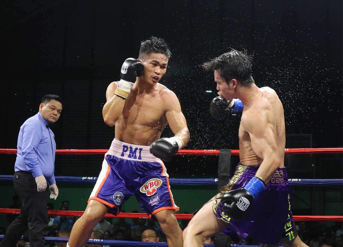 Vitor Wins WBO Oriental Super Featherweight Belt with Stunning Knockout ...